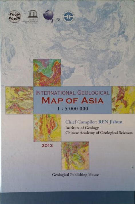 ！INTERNATIONAL GEOLOGICAL MAP OF ASIA1-5000000 ，