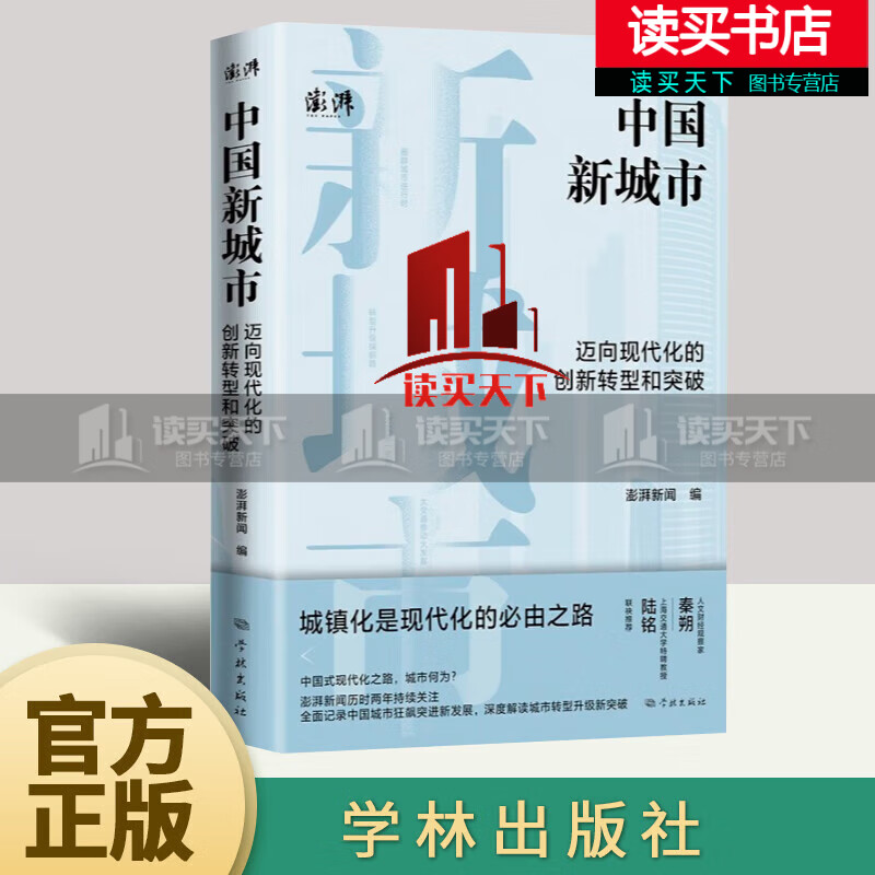 中国新城市迈向现代化的创新转型和突破 澎湃新闻 编聚焦中国式现代化深度解读城市转型升级新突破 书籍k