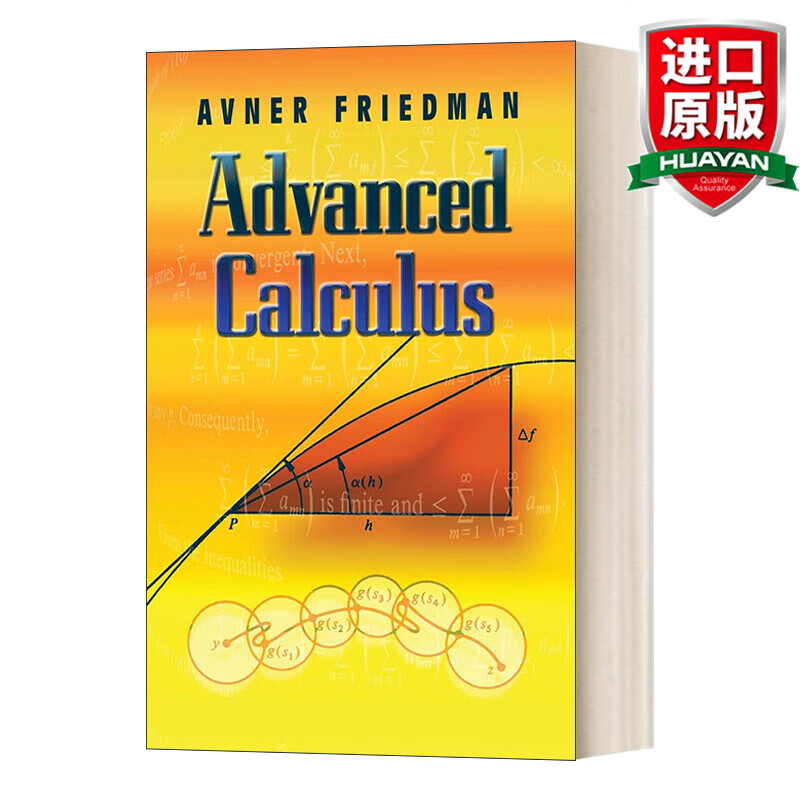 Advanced Calculus 英文原版 高等微积分 高级微积分 Dover数学 英文版 进口英语原版书籍