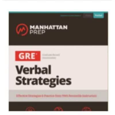 Manhattan GRE VERBAL strategies Manhattan GRE VERBAL stra