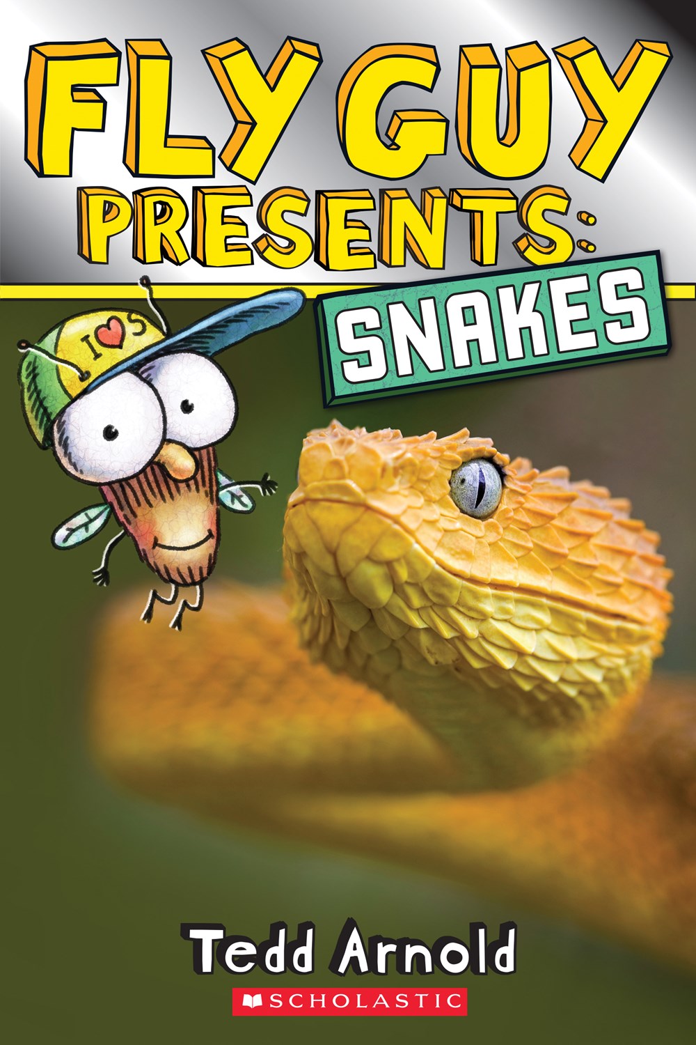 Fly Guy Presents: Snakes (Fly Guy Presents)苍蝇伙计现场报道：蛇 英文原版 进口儿童绘本