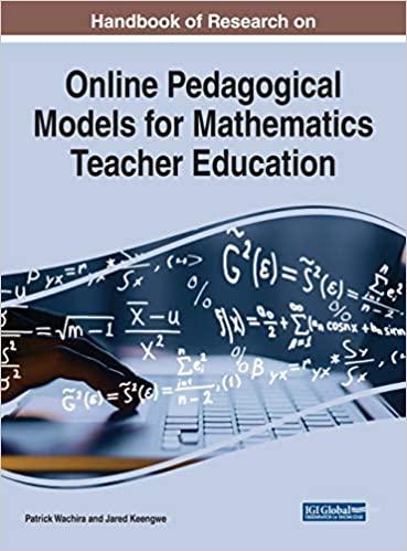 Handbook of Research on Online Pedagogical Mode