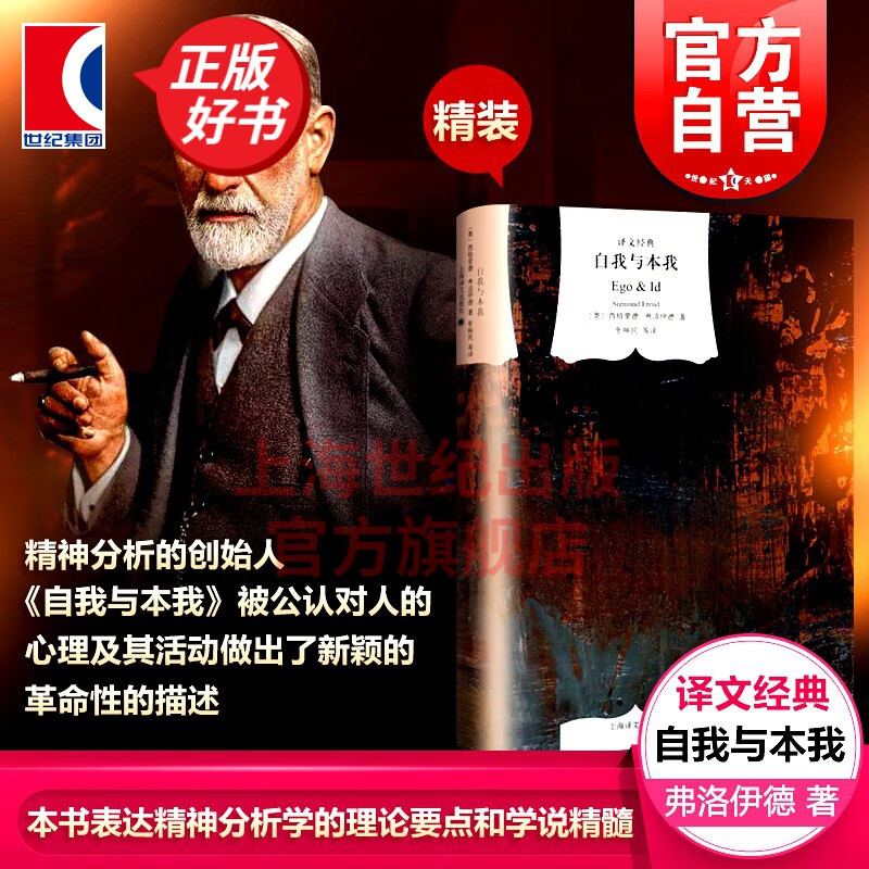 自我与本我(精)/译文经典 [奥]弗洛伊德 上海译文出版社