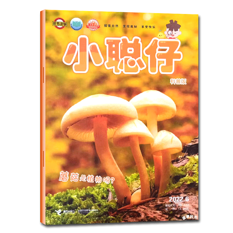 小聪仔科普版【单本】2023年6月2～8岁幼儿科普期刊（1.2.3.4.5.6月）非过刊 小聪仔科普版2022年6月
