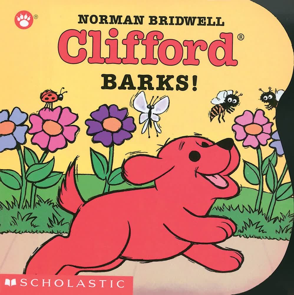 Clifford Barks!  Board Book  爱叫的克里弗 英文原版 进口故事书