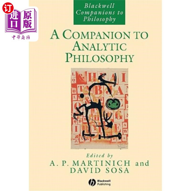 海外直订A Companion to Analytic Philosophy 分析哲学的伴侣