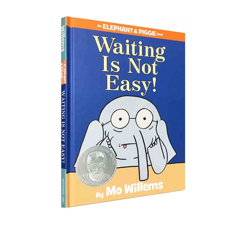 英文原版 Waiting Is Not Easy!等待不容易 小猪小象 精装情商教育培养绘本 . 梦想童趣城