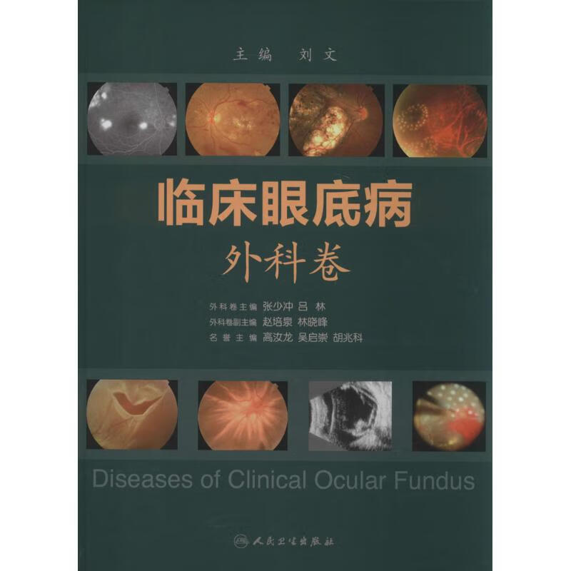 临床眼底病（外科卷） 张少冲//吕林 9787117186308 全新