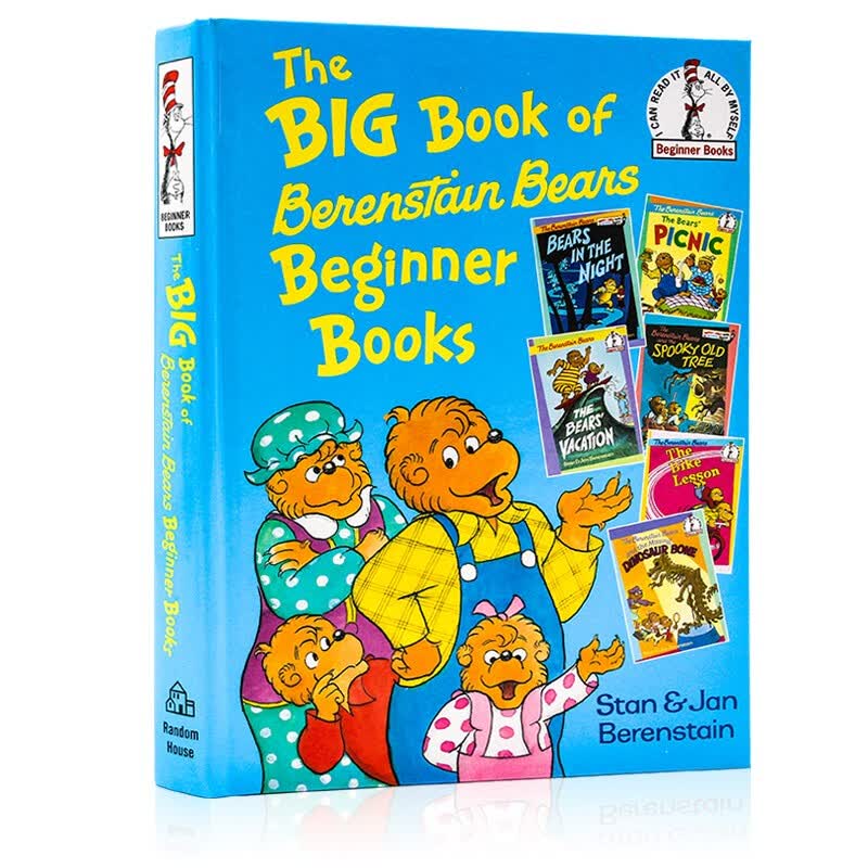 贝贝熊初级绘本 大开本 The Big Book of Berenstain Bears Beginner Books 英文原版