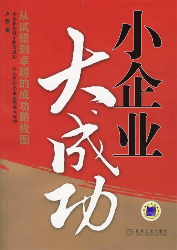 小企业大成功:从试错到卓越的成功路线图 卢强 著 机械工业出版社