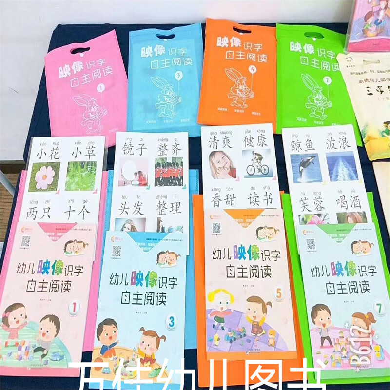 幼儿园阅读识字课程1-8小中大学前班上下册 映象识字4