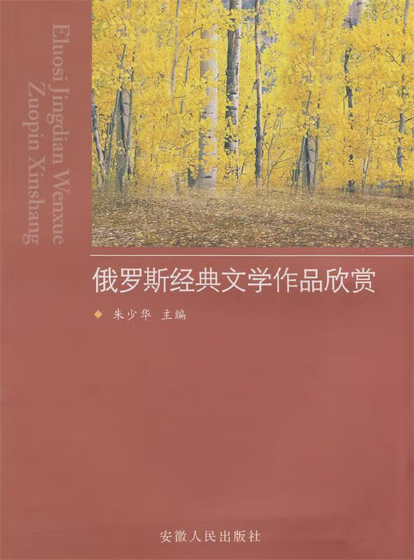 俄罗斯经典文学欣赏 朱少华主编