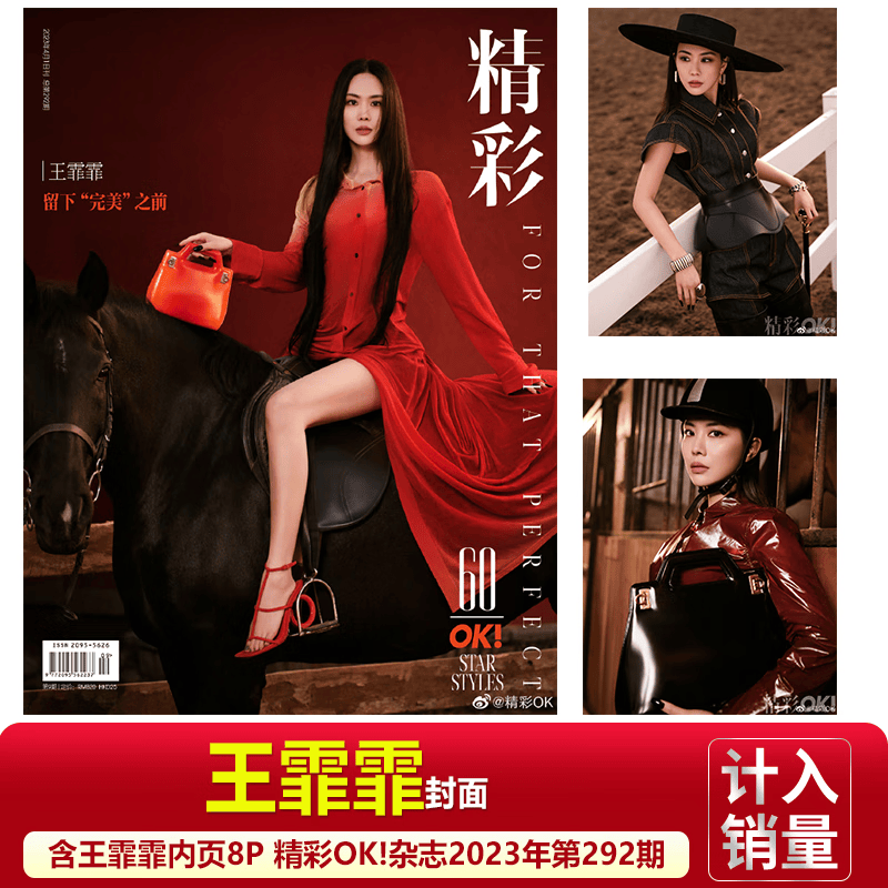 302期米卡刘涛封面 精彩OK!杂志2023年301期高叶倪虹洁喻言王子奇文俊辉许光汉林墨利路修孙怡杨幂龚俊罗云熙黄明昊关晓彤迪丽热巴 23年4月第292期 王霏霏封面