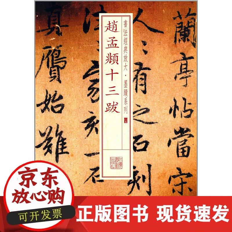 【现货】经典放大·墨迹系列：赵孟頫兰亭十三跋