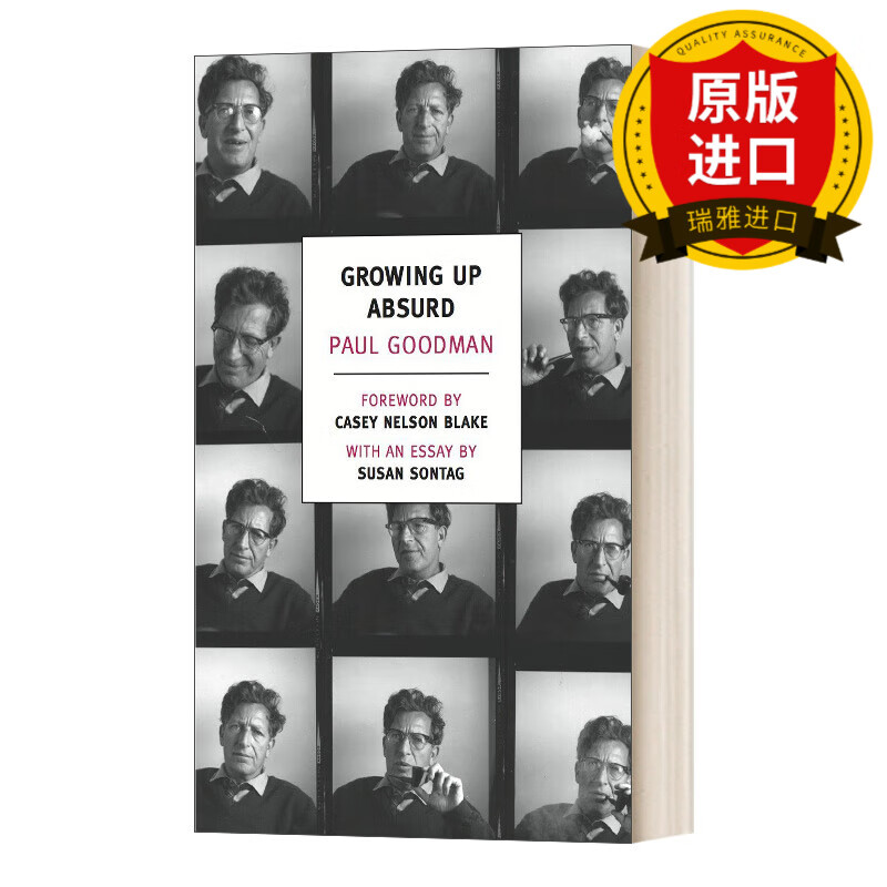 英文原版 Growing Up Absurd 荒谬的成长 英文版 进口英语原版书籍