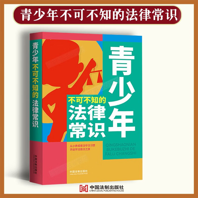 青少年不可不知的法律常识法制出版社青少年普法书宪法民法知识宪法日刑法未成年人犯罪法道路交通安全法