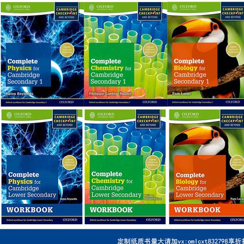 complete chemistry physics biology for cambridge secondary chemistry课本