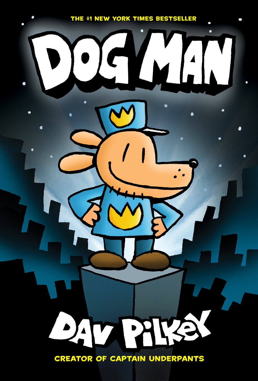 学乐 神探狗狗1 英文原版进口儿童漫画桥梁书书 Dog Man1 （7-12岁）