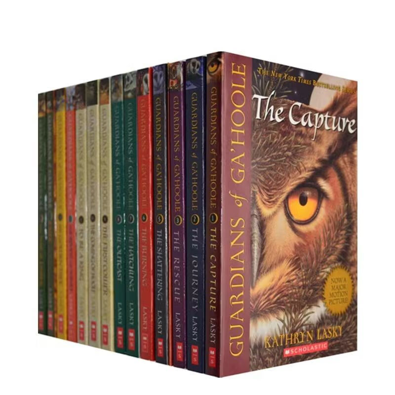 猫头鹰王国16册全套英文原版Guardians Of Ga'Hoole