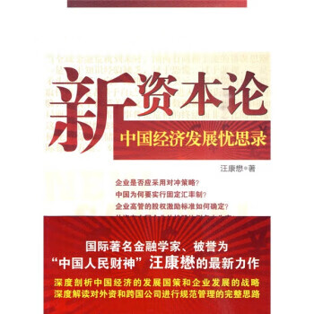 新资本论 中国经济发展忧思录【现货】