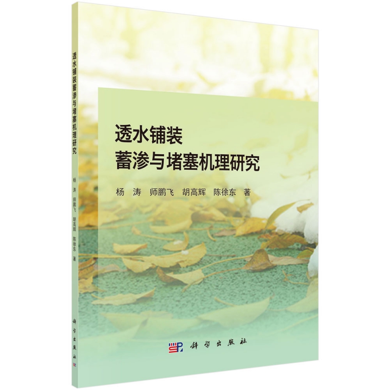 透水铺装蓄渗与堵塞机理研究