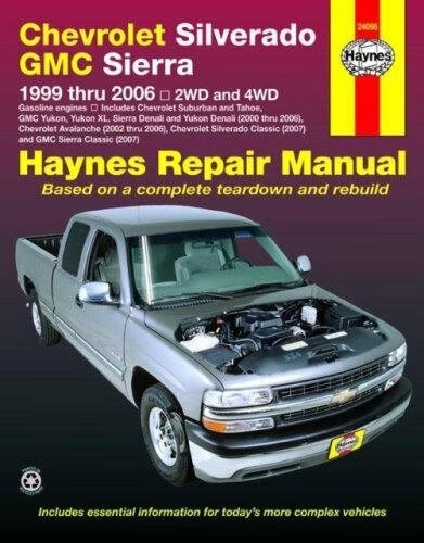 Chevrolet Silverado & GMC Sierra petrol (1999-2006) Haynes Repair Manual (USA)