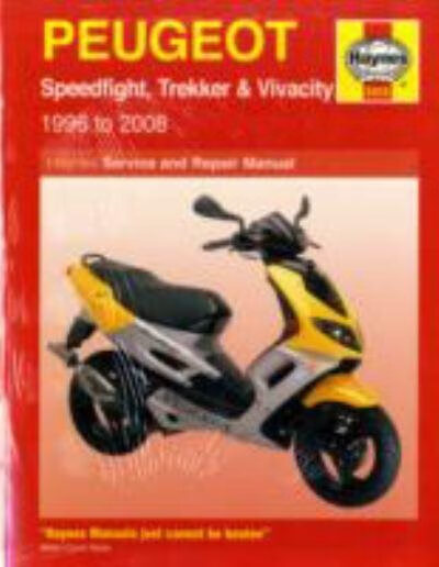 Peugeot Speedfight, Trekker & Vivacity Scooters (96 - 08) Haynes Repair Manual