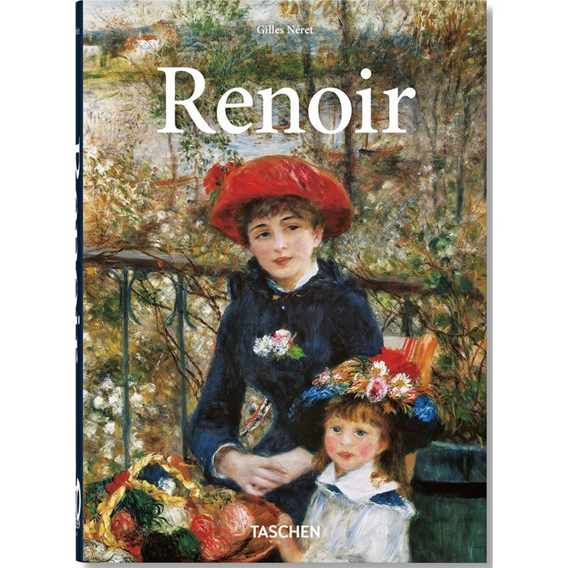 现货包邮 Taschen 40周年纪念版系列：Renoir 雷诺阿 印象派风格画风景画肖像画 艺术家职业生涯追溯 艺术画册 进口原版精装