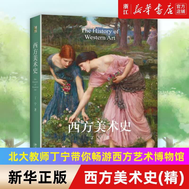 西方美术史精丁宁著522幅精美插图艺术史藏书知名艺术史家北大教师丁宁带你畅 丁宁带你畅
