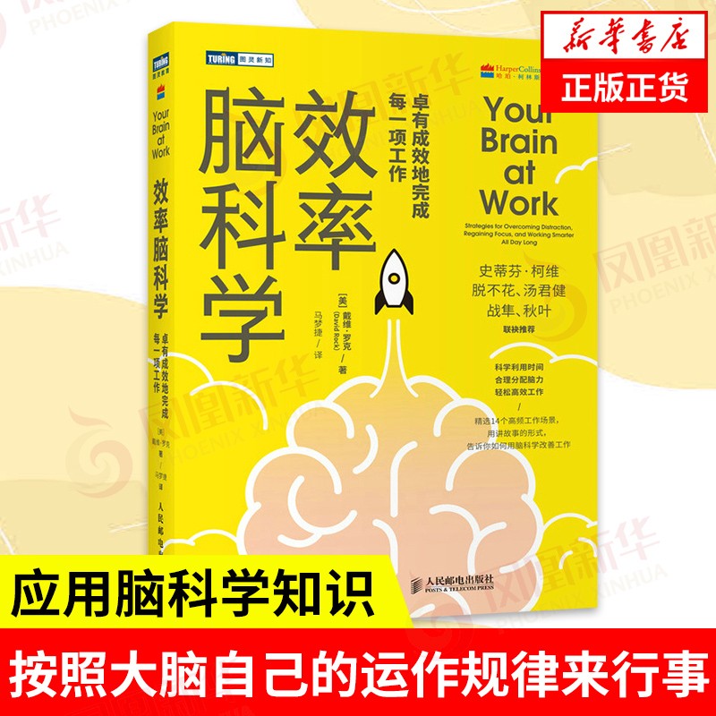 效率脑科学 卓有成效地完成每一项工作
