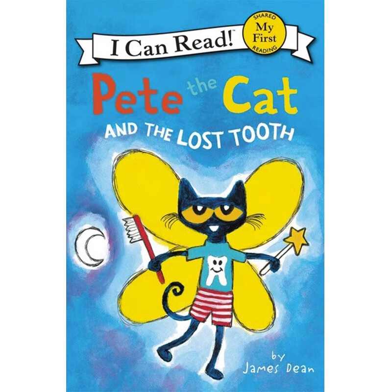 I Can Read My First Pete the Cat 皮特猫绘本17册全套 英文原版绘本 分级阅读物初阶 早教启蒙学习英语 吴敏兰书单情商性格培养 【皮特猫和丢失的牙齿】