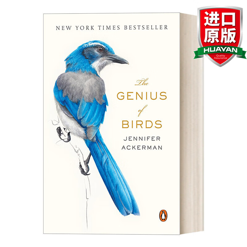 The Genius of Birds 英文原版 鸟类的天赋 自然科普 豆瓣高分推荐 Jennifer Ackerman 英文版 进口英语原版书籍