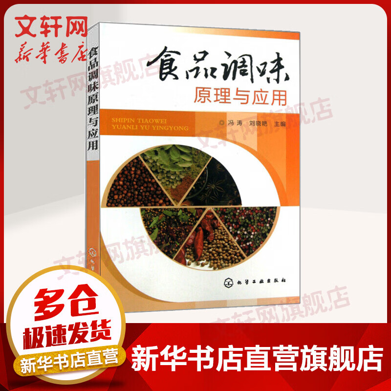 食品调味原理与应用 冯涛 著 化学工业出版社 图书