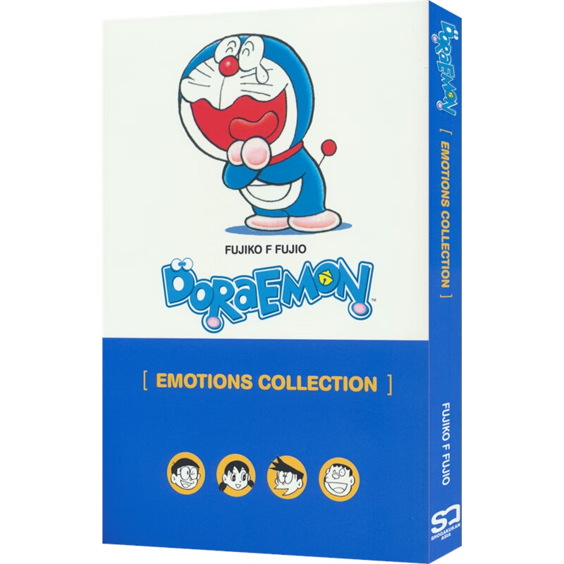 Doraemon 哆啦A梦漫画8册套装 儿童经典英语漫画 英文原版进口 情感主题合集（单册）