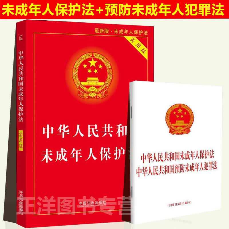 2023适用新版中华人民共和国未成年人保护法+预防未成年人犯罪法实用版法律法规法条司法解释全编一