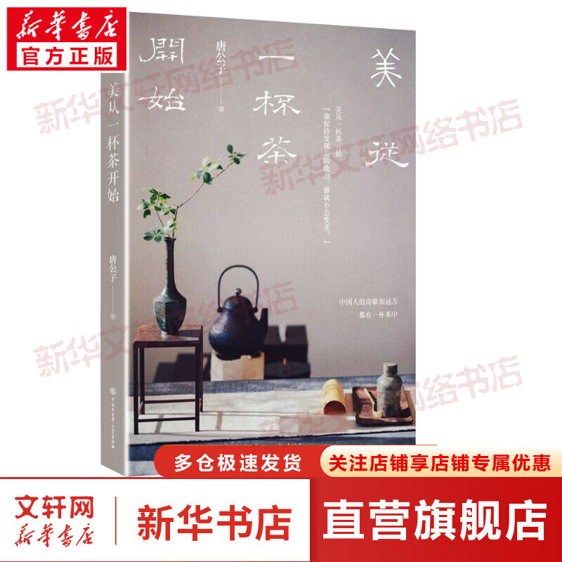 美从一杯茶开始 图书