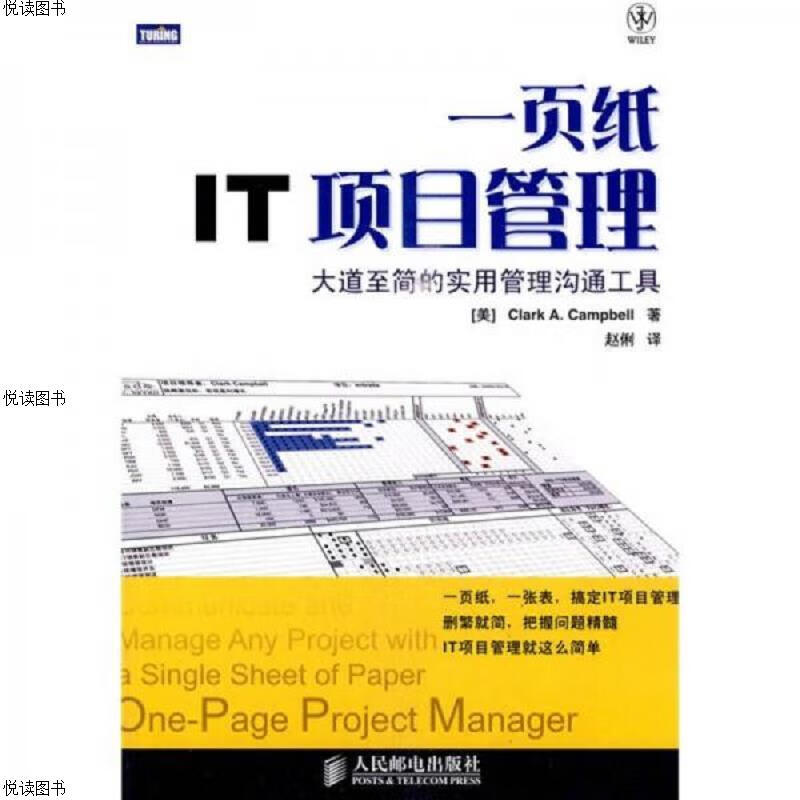 一页纸IT项目管理