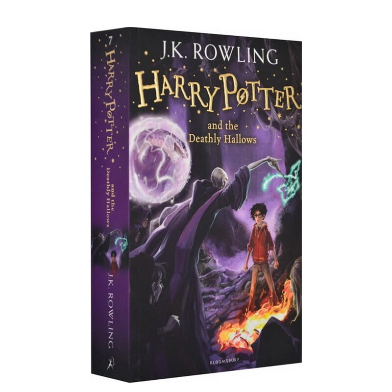 英文原版 Harry Potter 哈利波特单册系列 畅销书籍 JK罗琳 典藏青少年文学电影小说 哈利波特与死亡圣器7