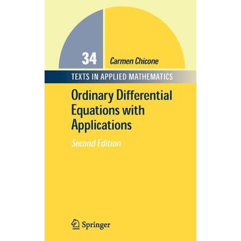 Ordinary Differential Equations with Applications