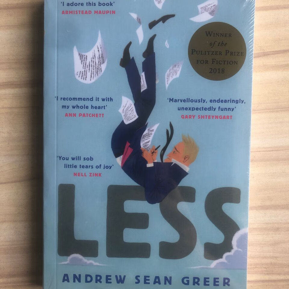 英文原版 分手去旅行 莱斯 普利策 Less by Andrew Sean Greer