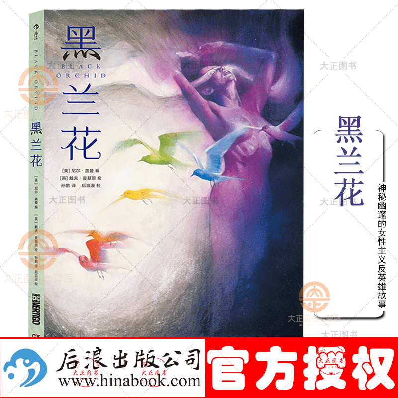好好好黑兰花 尼尔盖曼作品 神秘幽邃的女性主义反英雄故事 三合一完整本 美国主流漫画中女性主义觉醒的代表作好好好