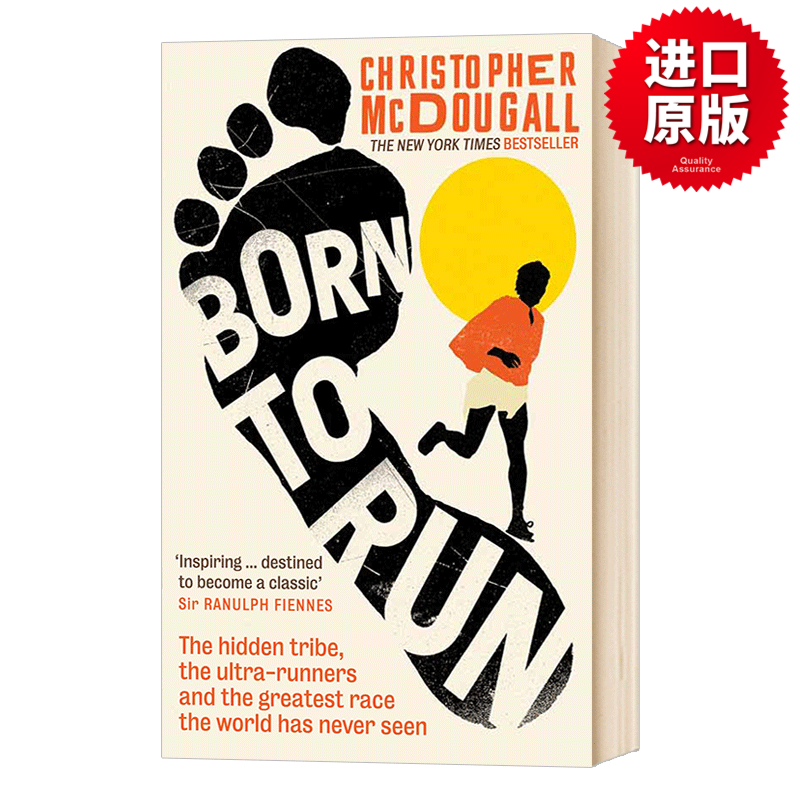 天生就会跑 Born to Run 克里斯托弗麦克杜格尔 跑步方法 英文原版跑步运动健身书 进口英语书籍