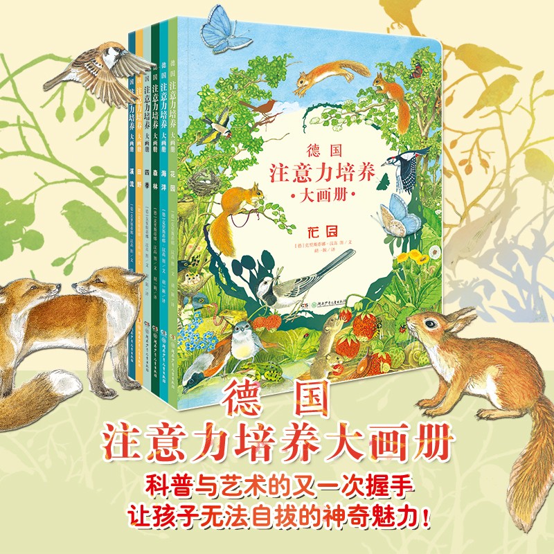注意力培养大画册德国（套装 全6册）