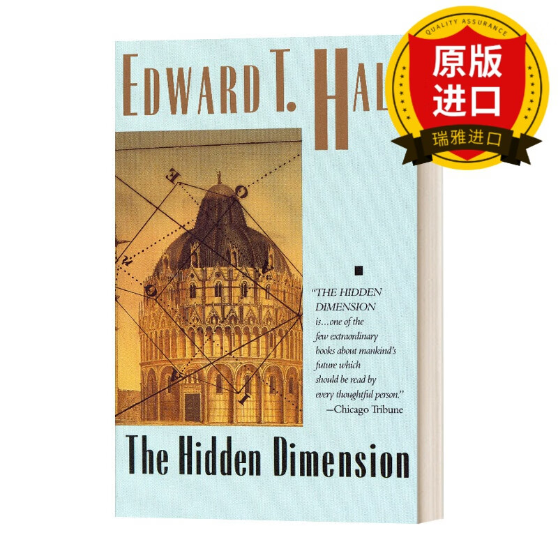 英文原版 隐匿的尺度 The Hidden Dimension 英文版 Edward T. Hall 进口英语原版书籍