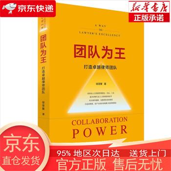 团队为王：打造卓越律师团队 徐菲繁 北京大学出版社