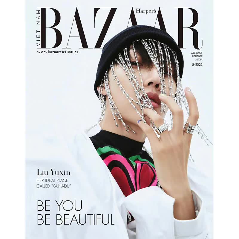 Harper\x27s Bazaar 越南版时尚芭莎2023年5月号 封面 刘雨昕 进口杂志