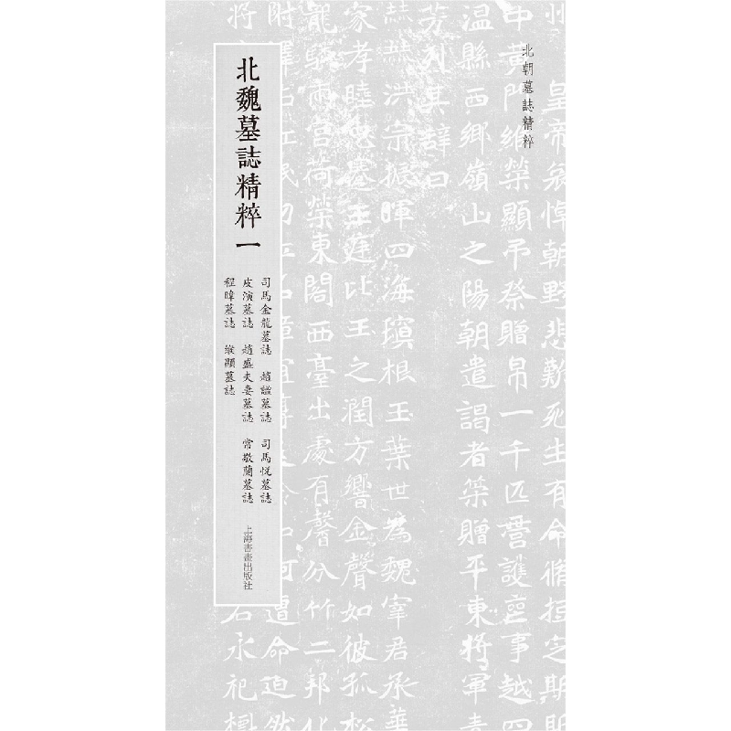 北朝墓志精粹·北魏墓誌精粹一