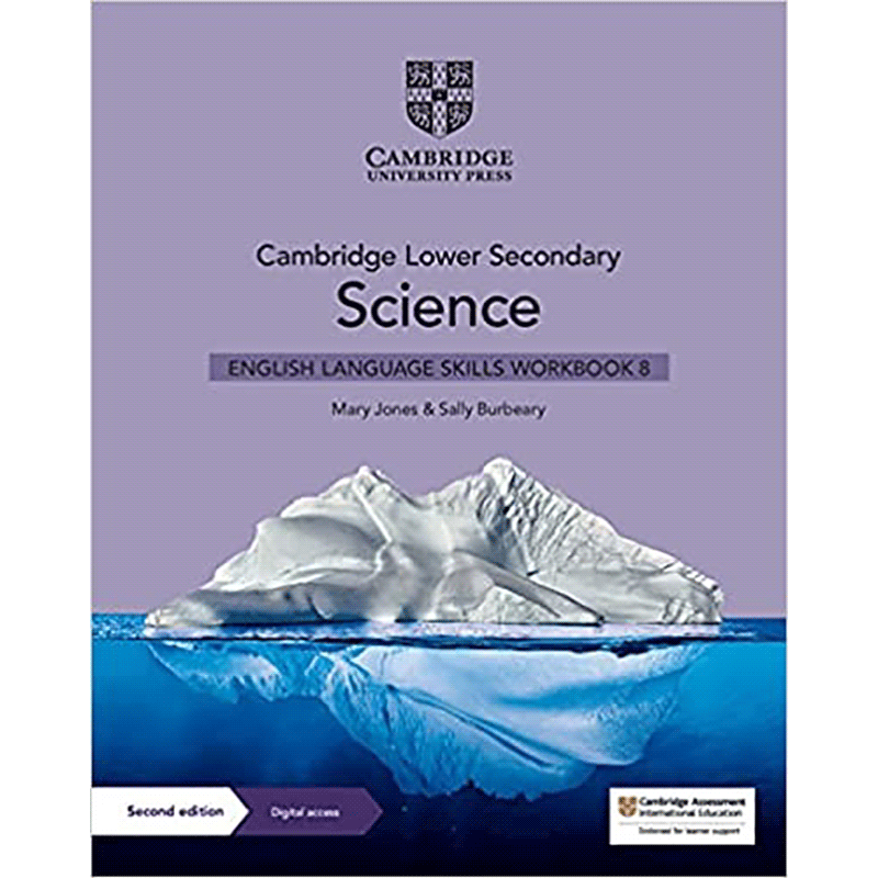 剑桥国际中学科学课程第二版Cambridge Lower Secondary Science 7/8/9级技能训练/练习册/学生用书/教师用书(含账号) 8级 英语语言技能训练(含账号)