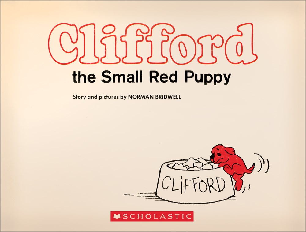 Clifford the Small Red Puppy (Vintage Hardcover 进口故事书