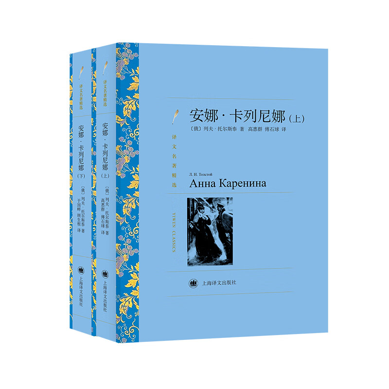 文学名著·译文名著精选：安娜·卡列尼娜（套装上下册）